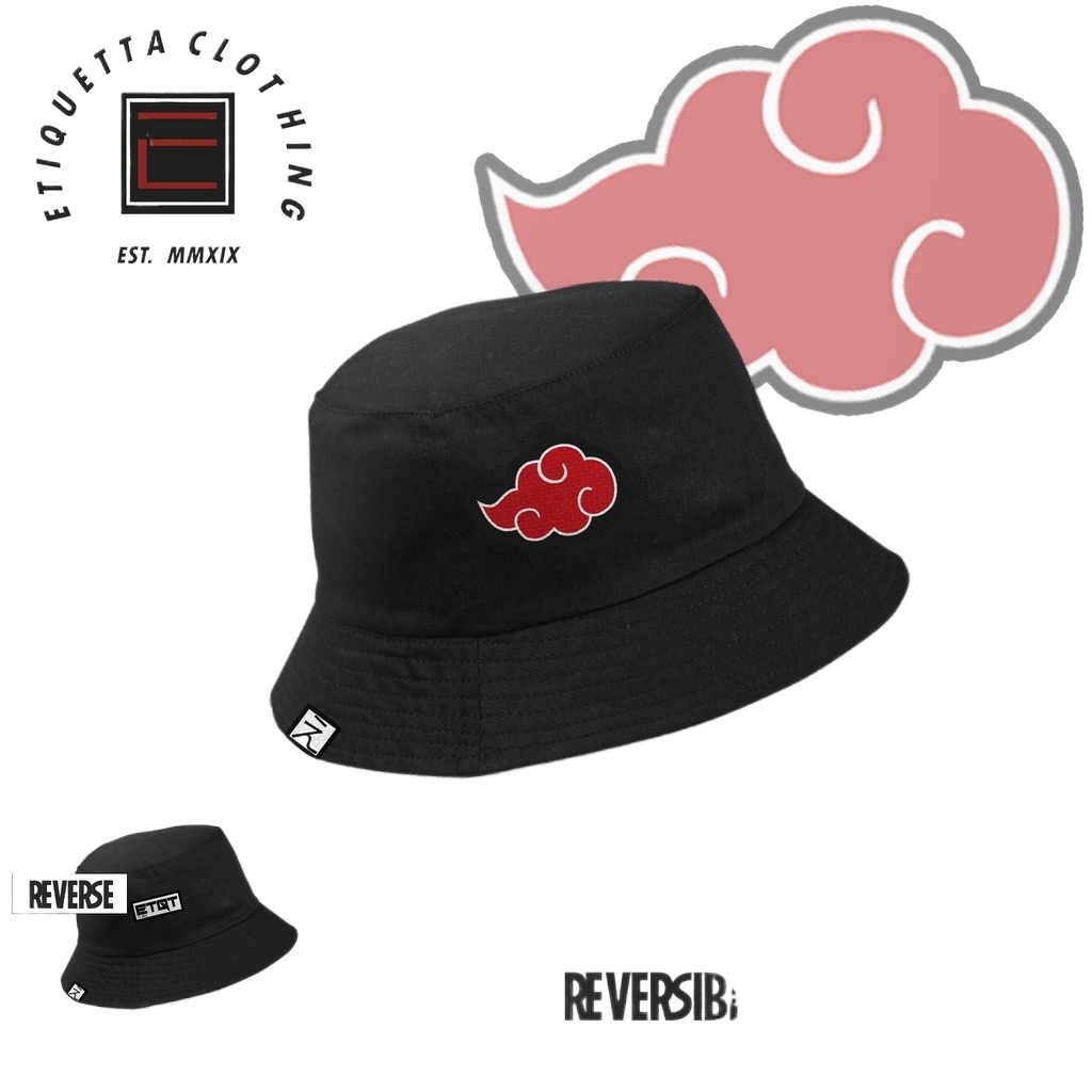 ETQT - Anime Waway / Bucket Hat - Akatsuki Logo | Lazada PH