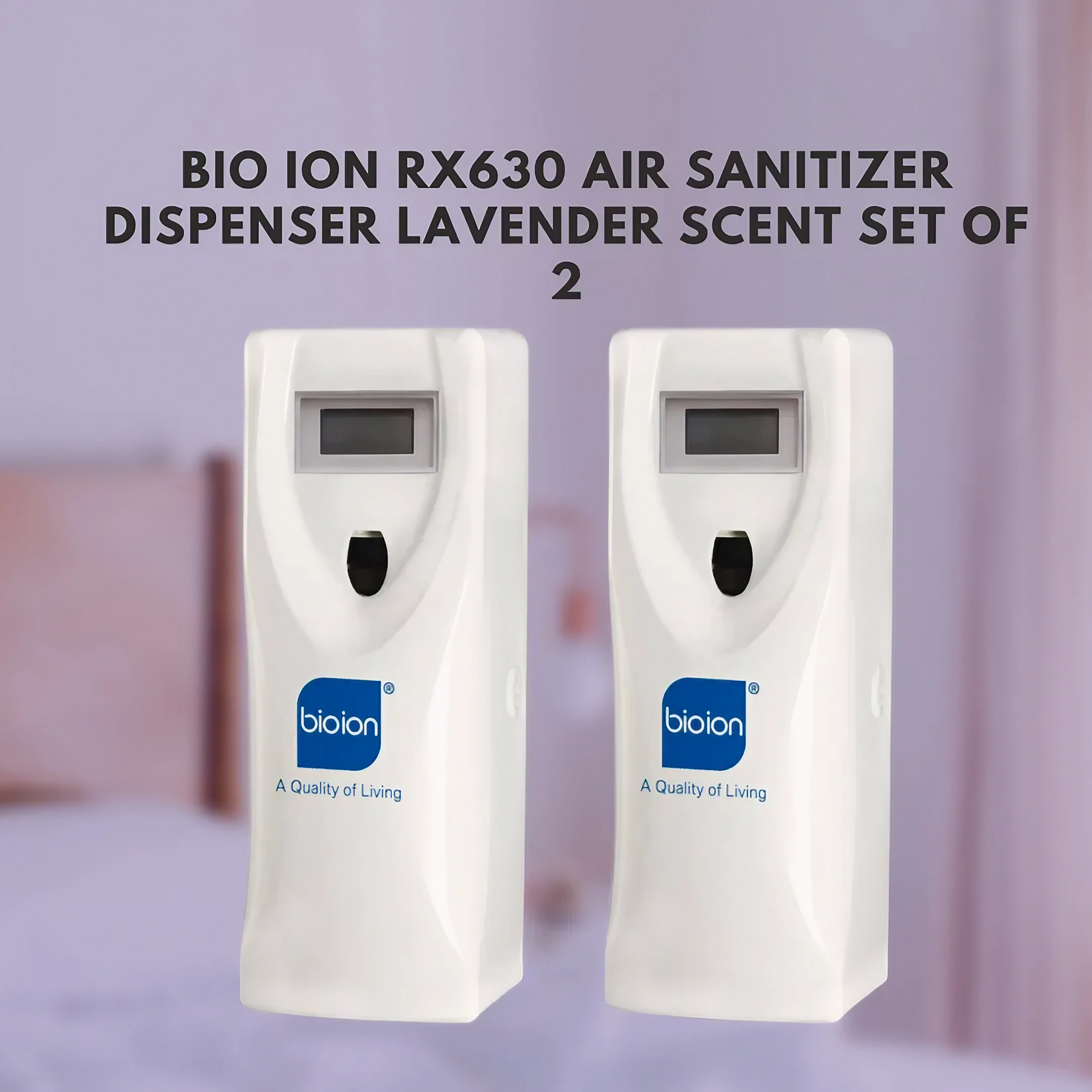 Bio Ion RX630 Air Sanitizer Dispenser Lavender Scent Set of 2 | Lazada PH