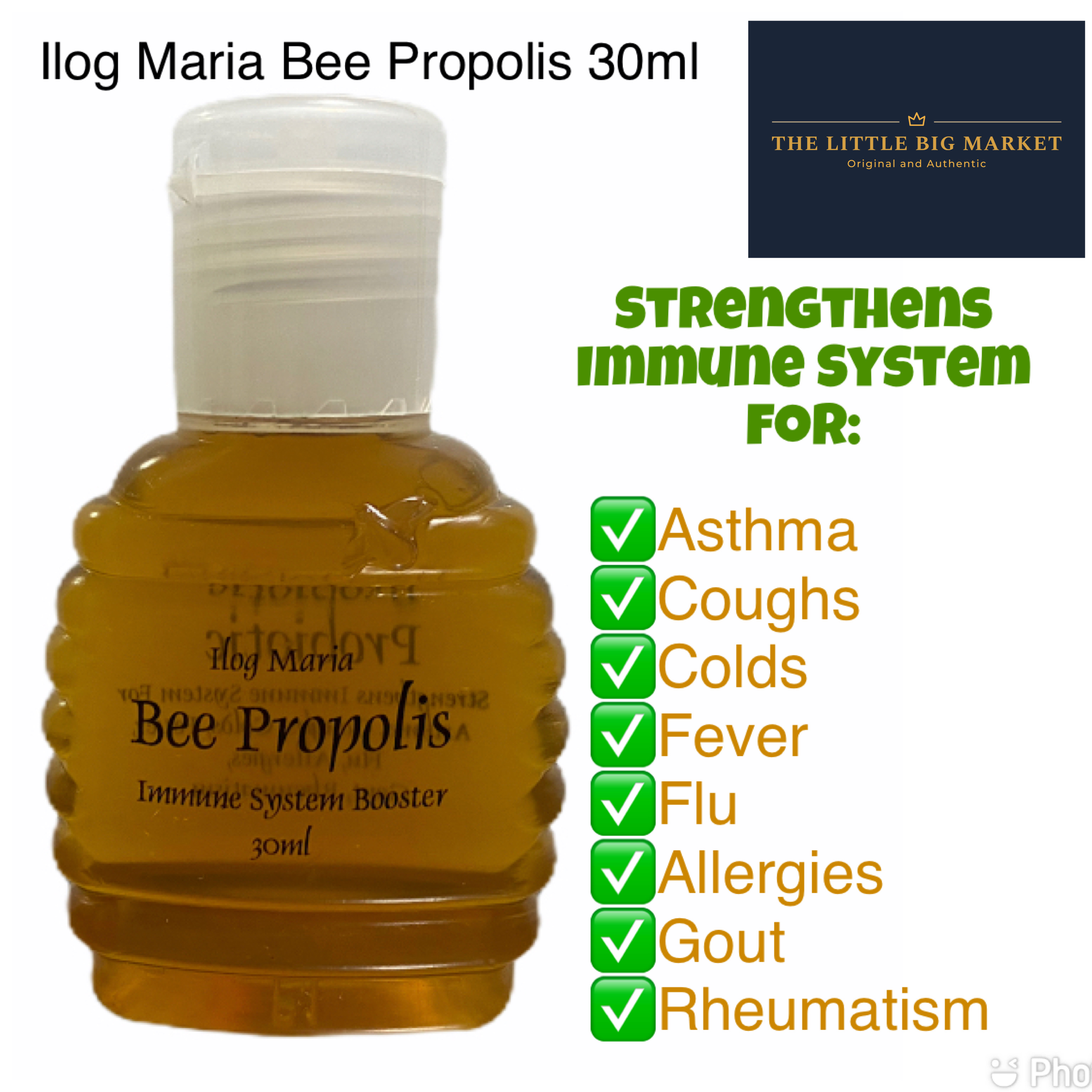 Ilog Maria Bee Propolis Immune System Booster 30ml | Lazada PH