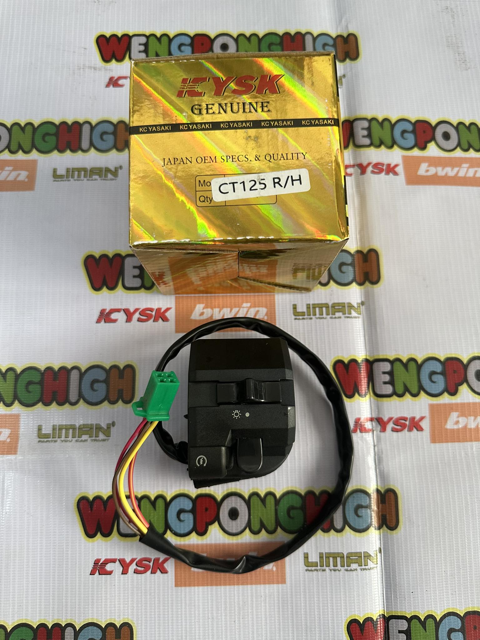 HANDLE SWITCH ASSY CT125 RIGHT HAND YSK BRAND | Lazada PH