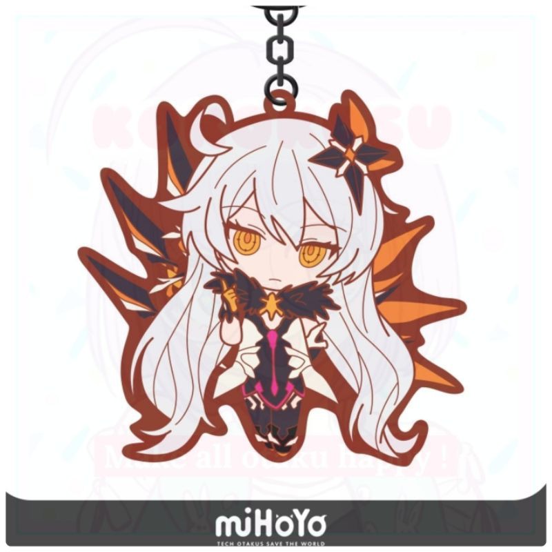 [ON HAND Kallen #7] Honkai Impact 3rd Official Rubber Keychain | Lazada PH