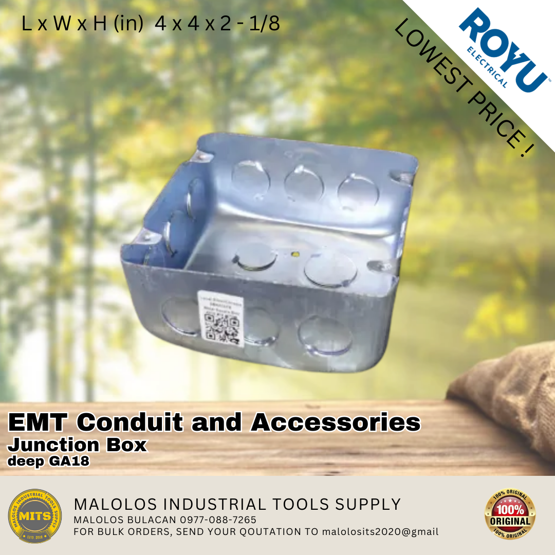 EMT Conduit and Accessories JUNCTION BOX - UTILITY BOX | Lazada PH