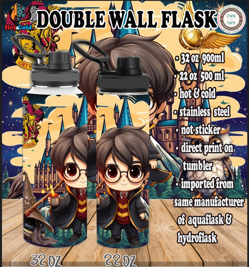 HARRY POTTER double wall flask hot and cold tumbler | Lazada PH