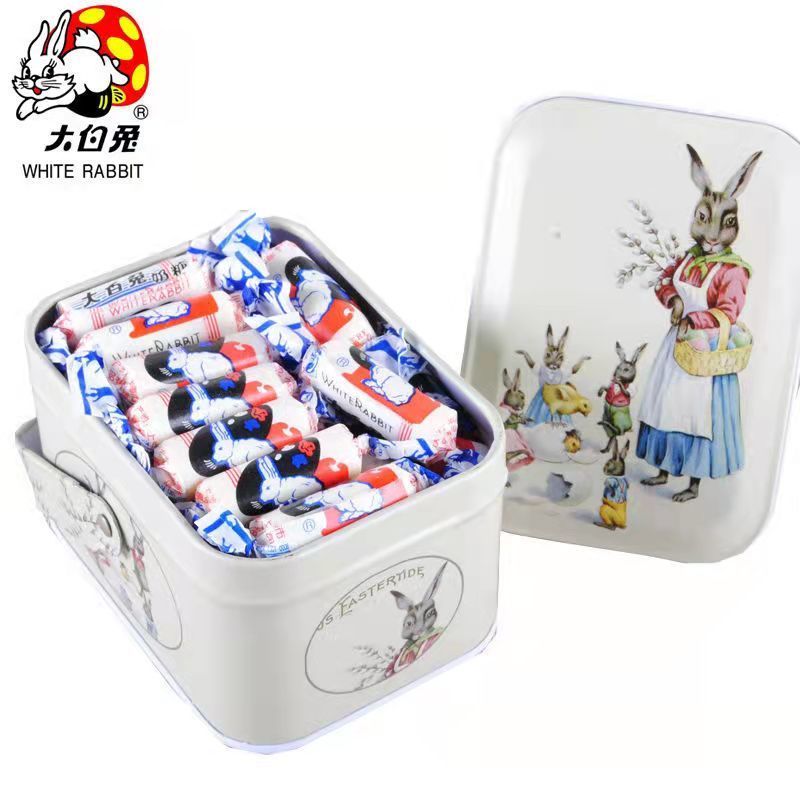 ZEJUN White Rabbit 116g Canned Mixed Flavor Candy 20 pieces | Lazada PH