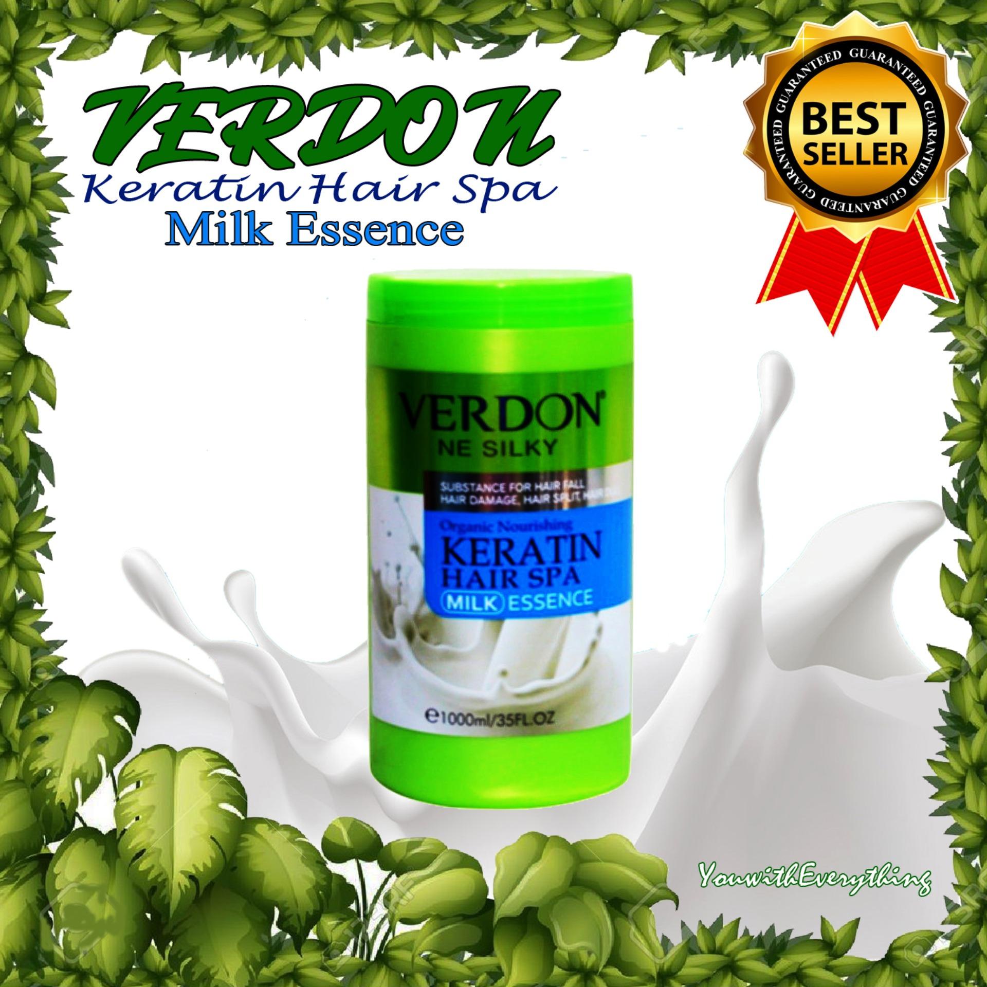 Authentic Verdon Ne Silky Organic Moisturizing Keratin Hair Spa - Milk ...