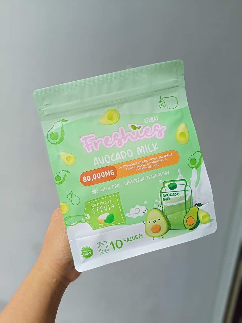 Juju Glow Freshies Avocado Milk Collagen + Gluta Drinks | Lazada PH