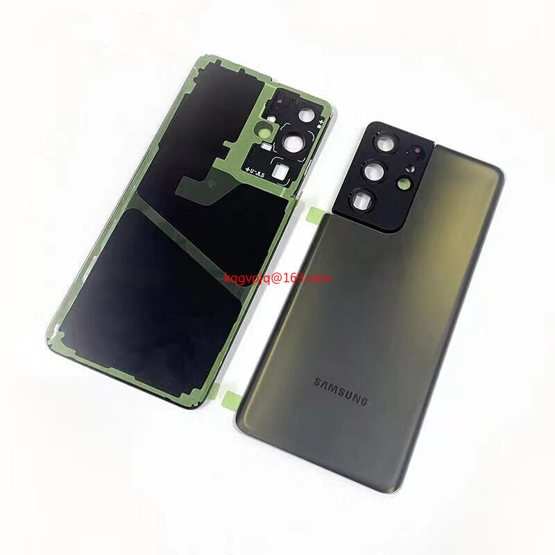 Kqgv- For Samsung Galaxy S21 Ultra Housing Glass Rear Case Back Cover ...