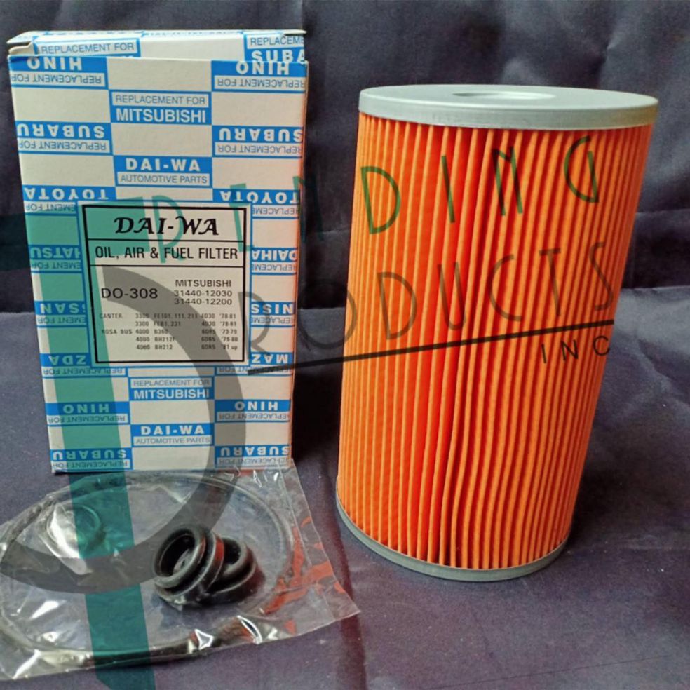 Oil Filter DO 308, for FUSO Canter4D30, 6DR5 | Lazada PH