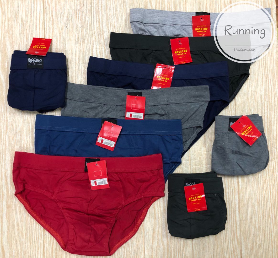 R007-330# 6 PCS MOSSIMO BRIEF IN SIDE GARTERS BRIEF MENS | Lazada PH