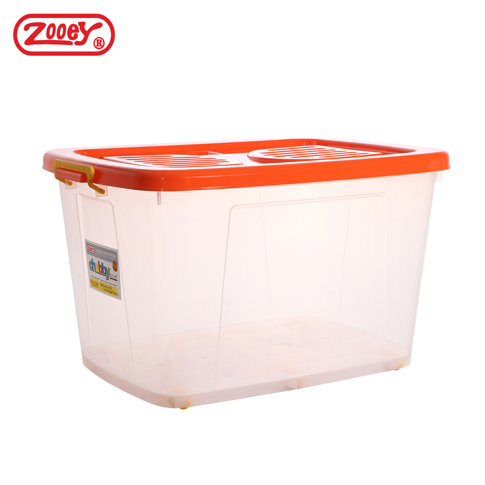 Zooey Chubby Box Big Transparent 131L Stock No. 1800-T | Lazada PH