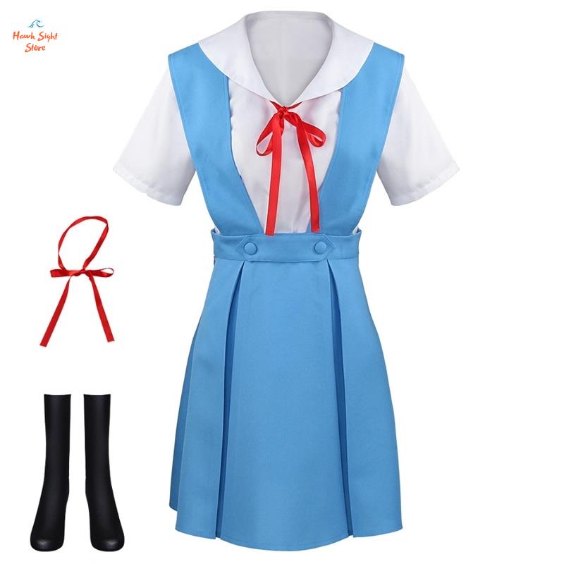 【Hawk&Sight】 Halloween Japanese Anime Evangelion Women Cosplay Asuka ...