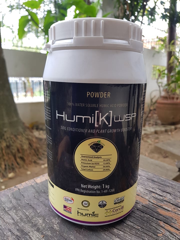 HUMIK HUMIC PLUS WSG SOIL CONDITIONER AND PLANT GROWTH BOOSTER 100% ...