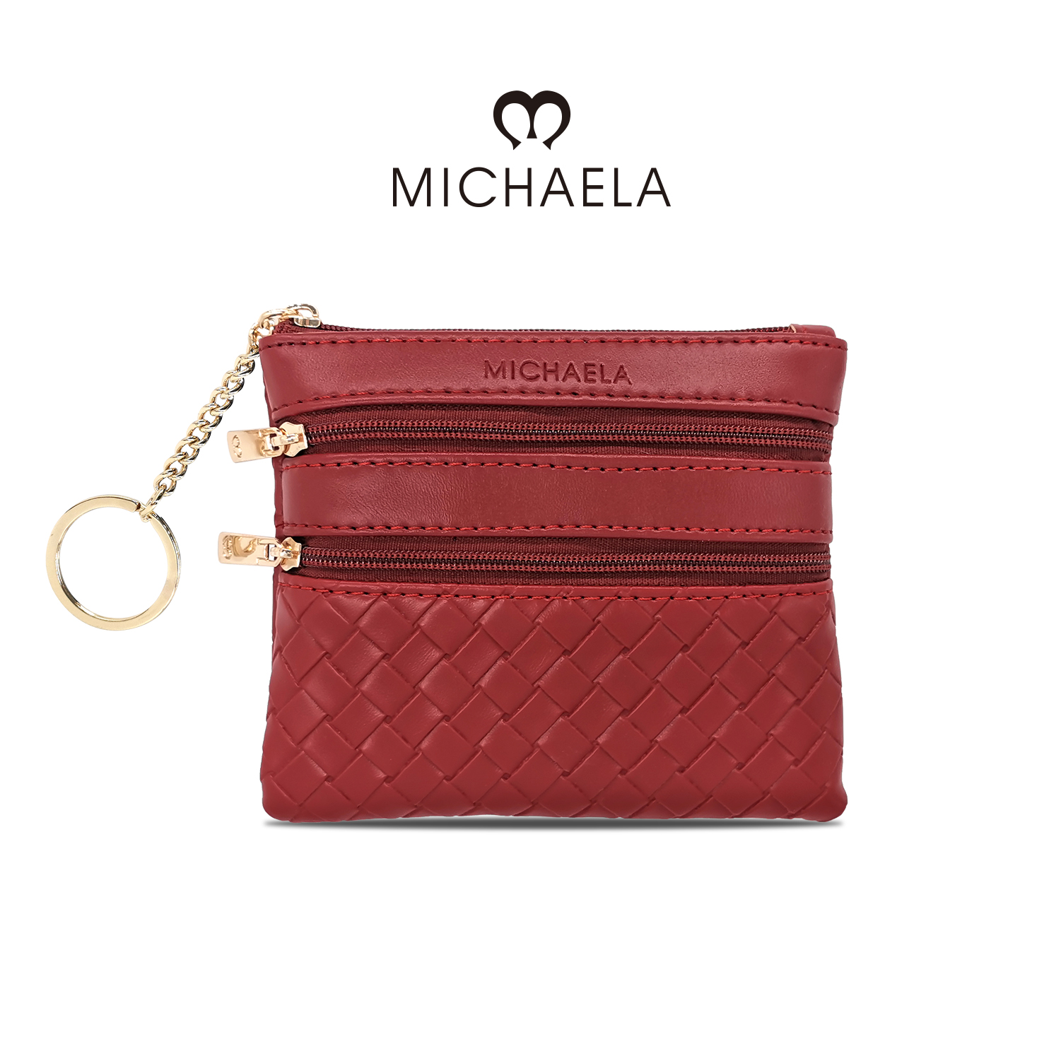 MICHAELA Card Wallet for Women with Keychain Spacious Fits 60+ Cards ...