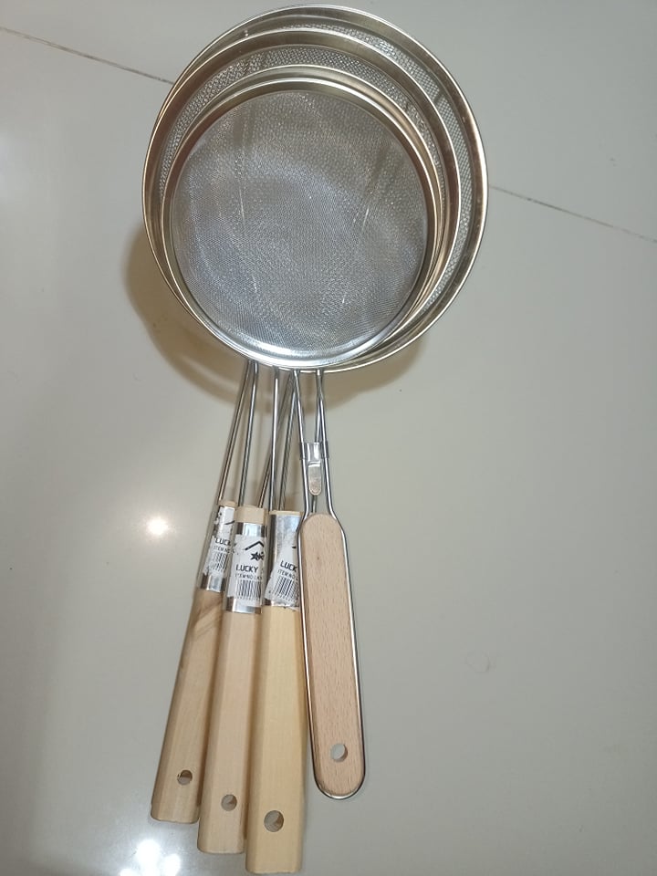 Strainer Wood Handle High Quality Salaan Made In Stainless Steel Wood ...