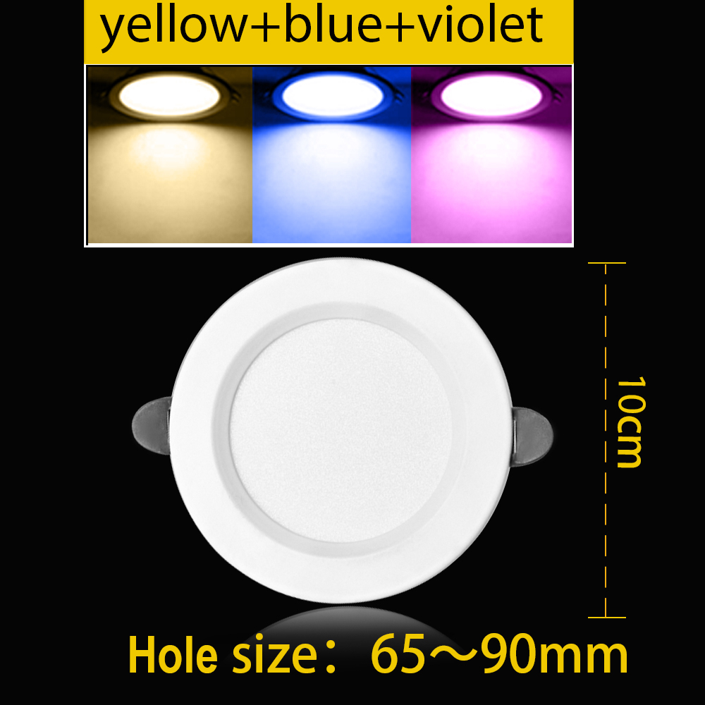 【20PCS】Pin lights led for ceiling Downlight Ceiling Light Tricolor Pinlights Downlight 5W 7W 9W ...