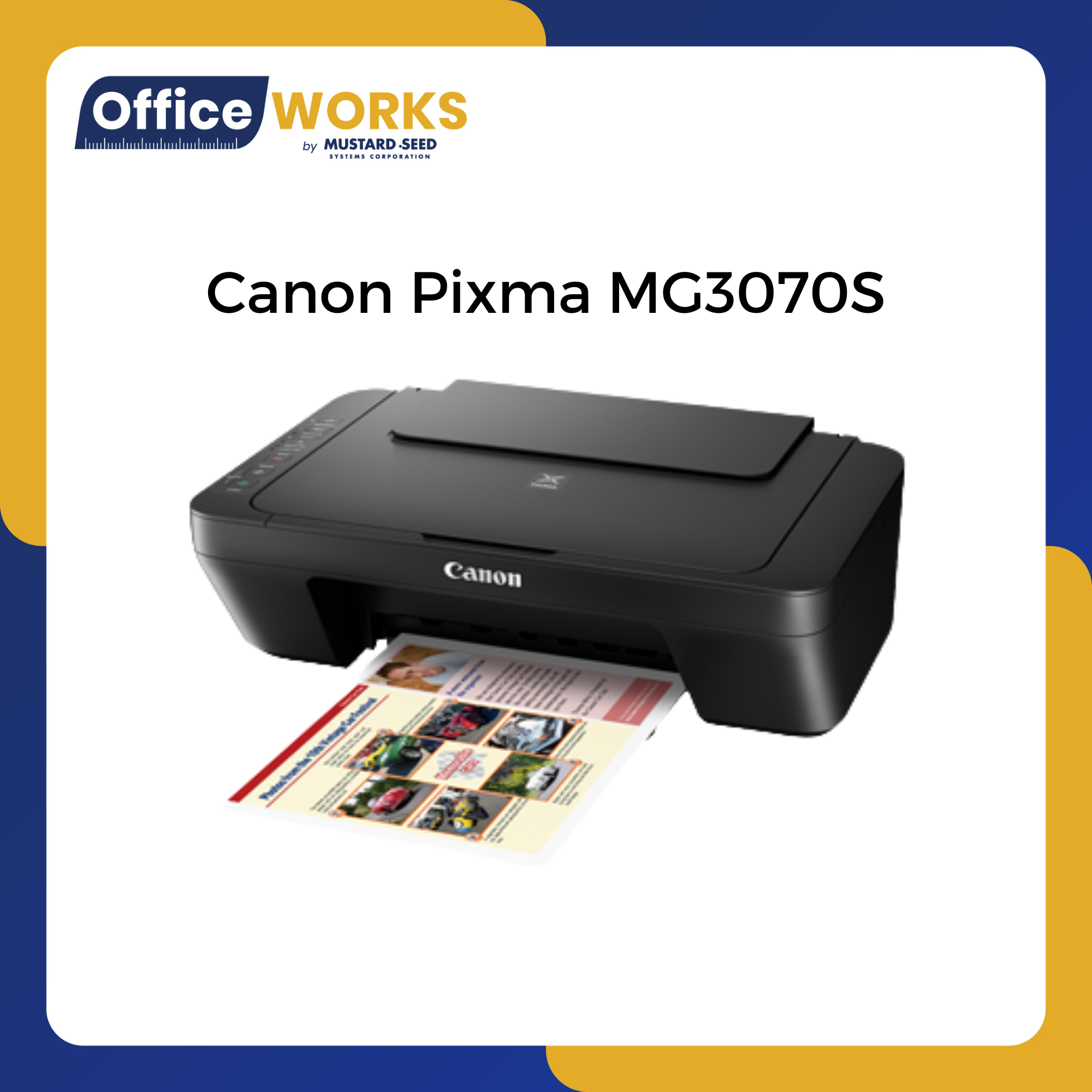Canon Pixma MG3070S Inkjet All-In-One printer | Lazada PH
