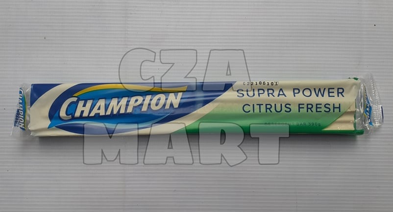 Champion Supra Power Detergent Bar 390 Grams - Original Supra Clean and ...