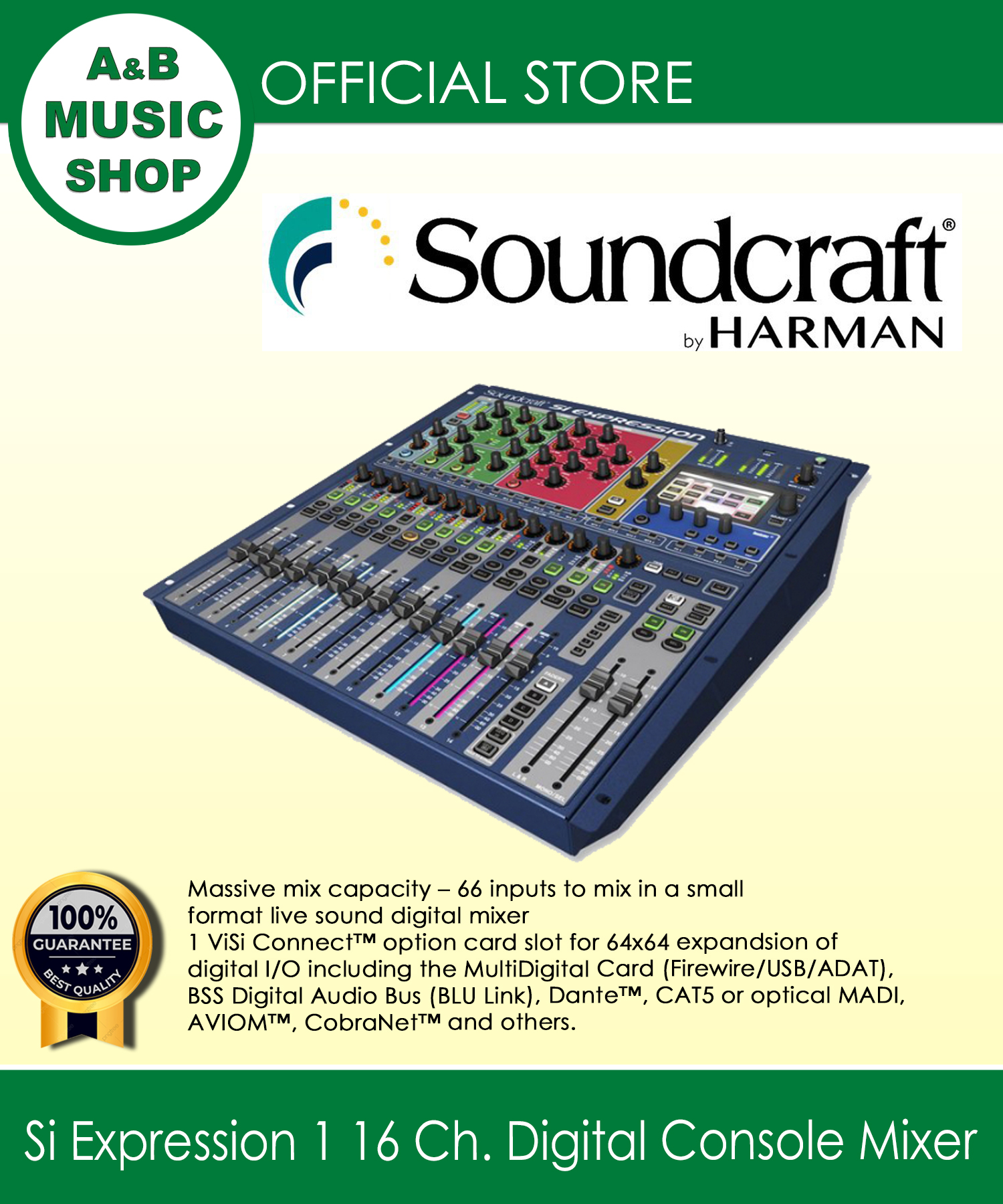 SOUNDCRAFT Si Expression 1 16 Ch. Digital Console Mixer | Lazada PH