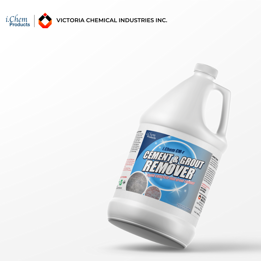 ICHEM PRODUCTS CEMENT REMOVER 1 GALLON (CEMENT & GROUT REMOVER, FOR ...