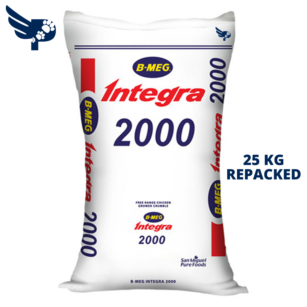 B-MEG Integra 2000 Free Range Chicken Grower Crumble 25KG Repacked ...