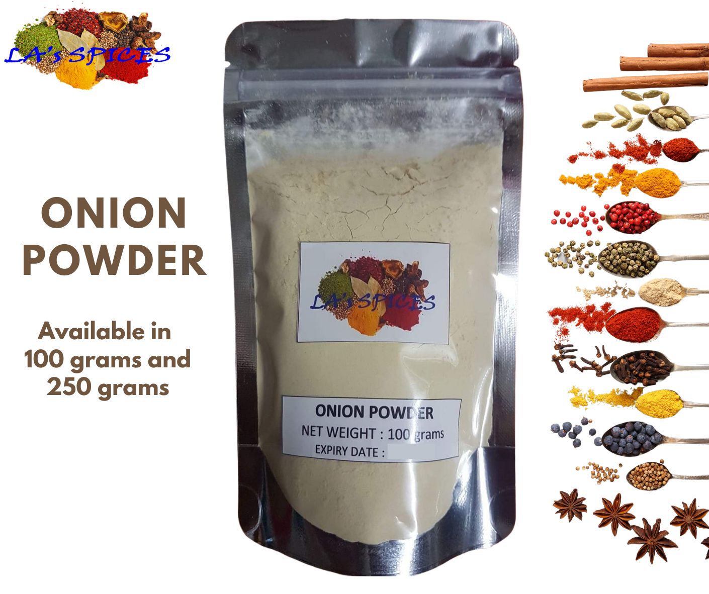 Onion Powder - 100 grams, 250 grams and 500 grams | Lazada PH