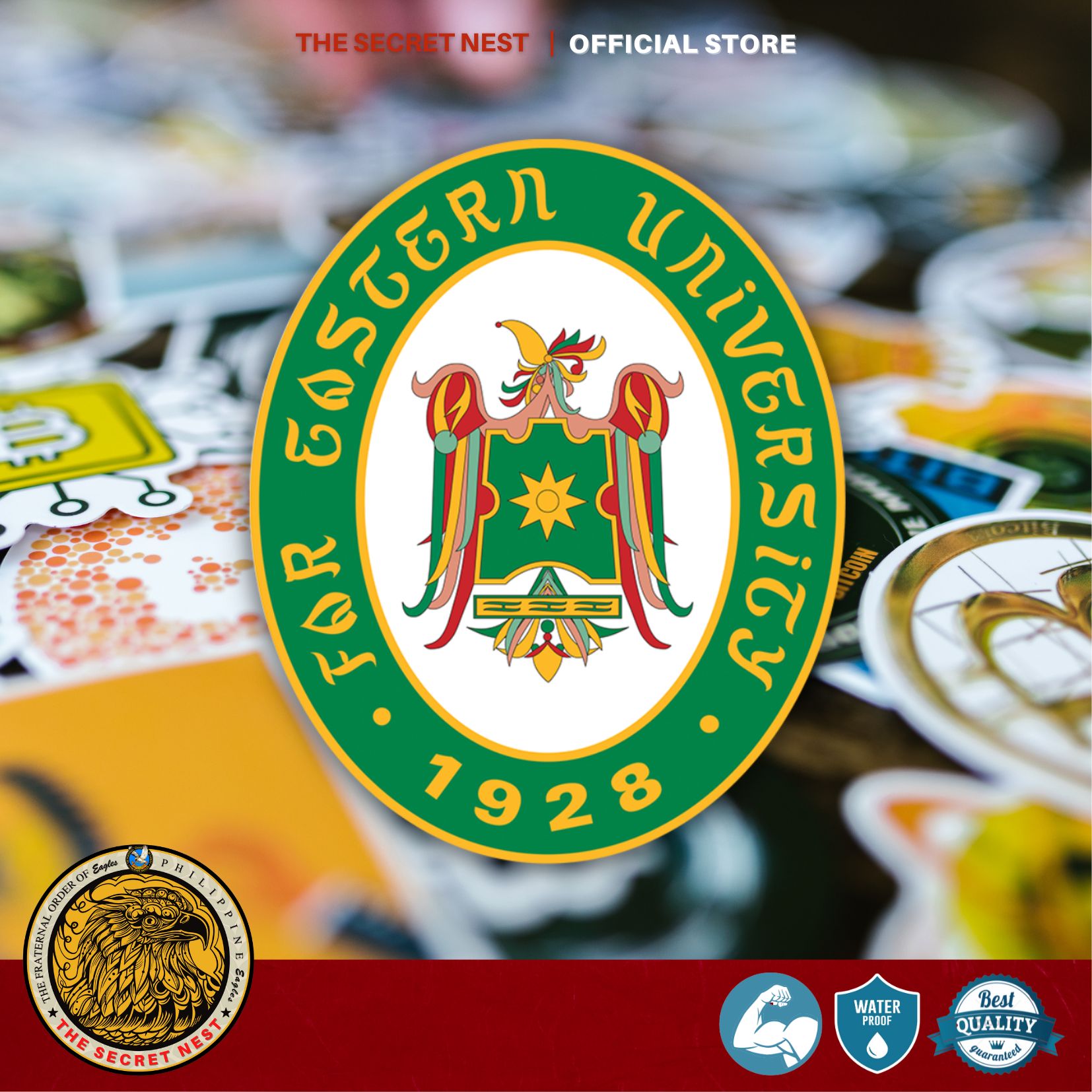 Far Eastern University FEU Car Vinyl Sticker | Lazada PH
