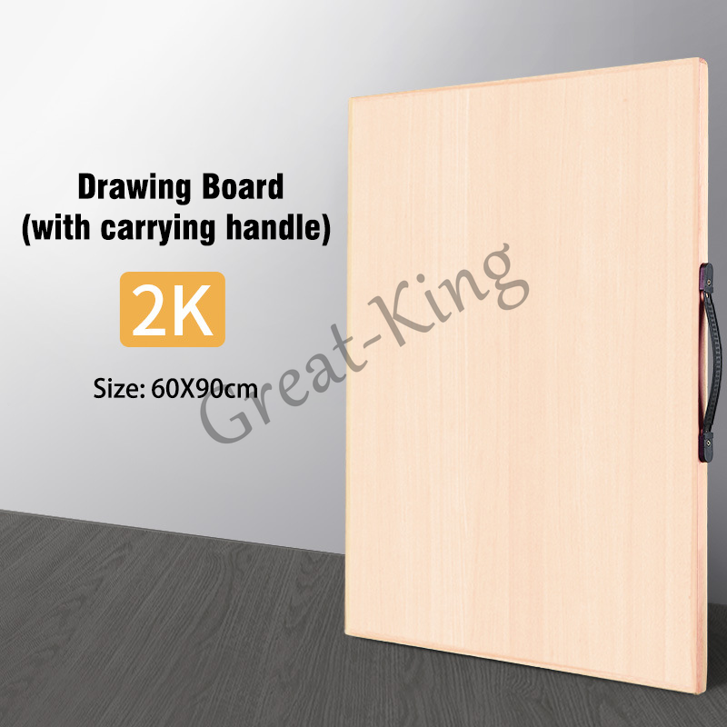Great-King Drawing Board Wooden Desk Table Sketchpad Sketch Easel 8K/4k ...