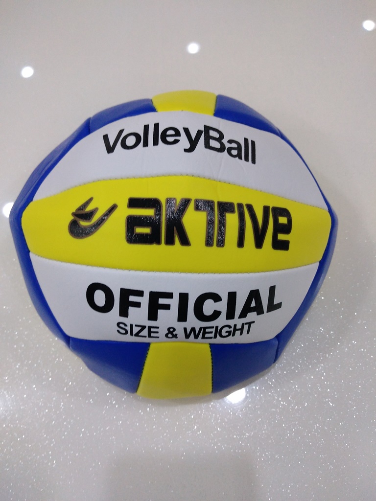 Official size and weight Volleyball Ball (AVVB990) with Free pin ...