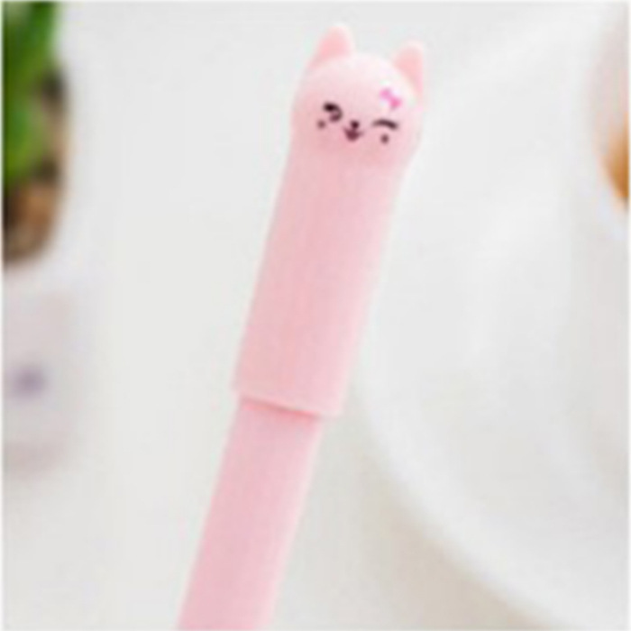 Creative Plastic Writing Supplies Color Cartoon Animal Cat Writting ...
