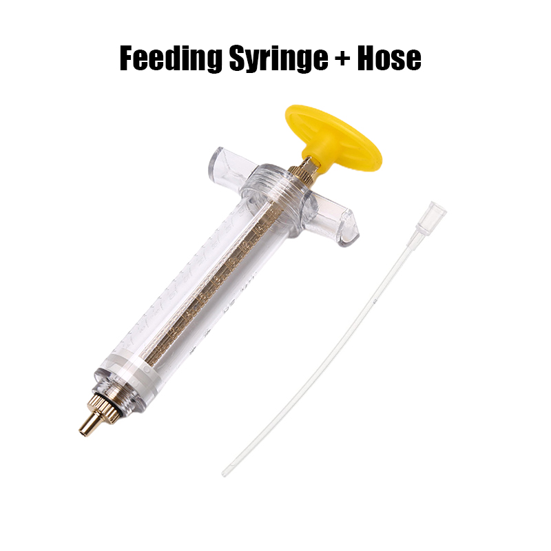 10/30/50/100ML Bird Handfeeding Syringe Heavy Duty with Hose for ...