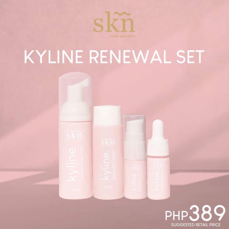 Kyline Clear Glass Skin Set by SKN Care Solutions | Lazada PH