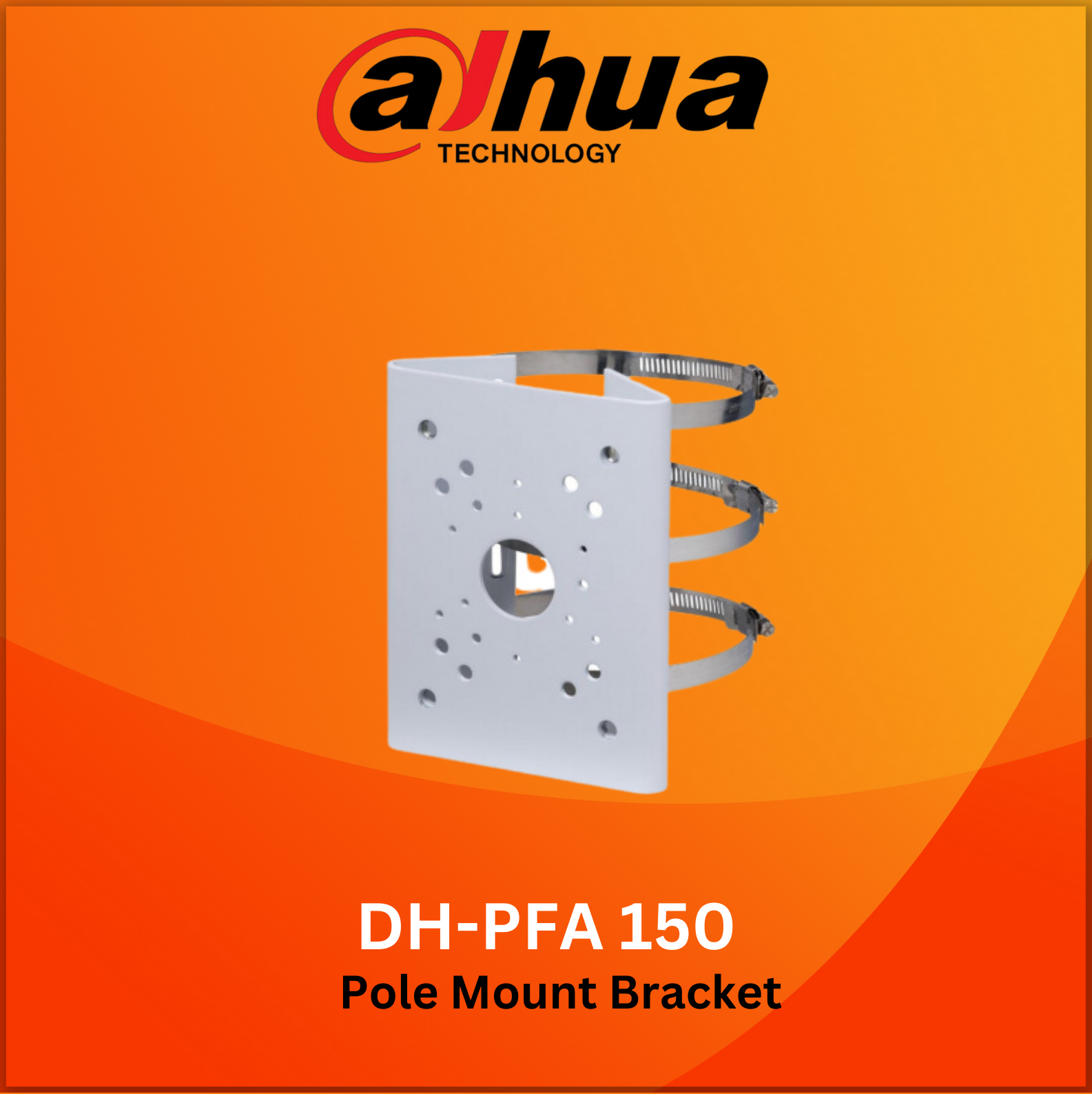 Camera Pole Mount Bracket Water Proof Aesthetic Design (DH-PFA150 ) | Lazada PH