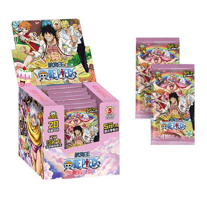 Original Japanese Anime Collection Card Cartas Luffy Roronoa Sanji Nami ...