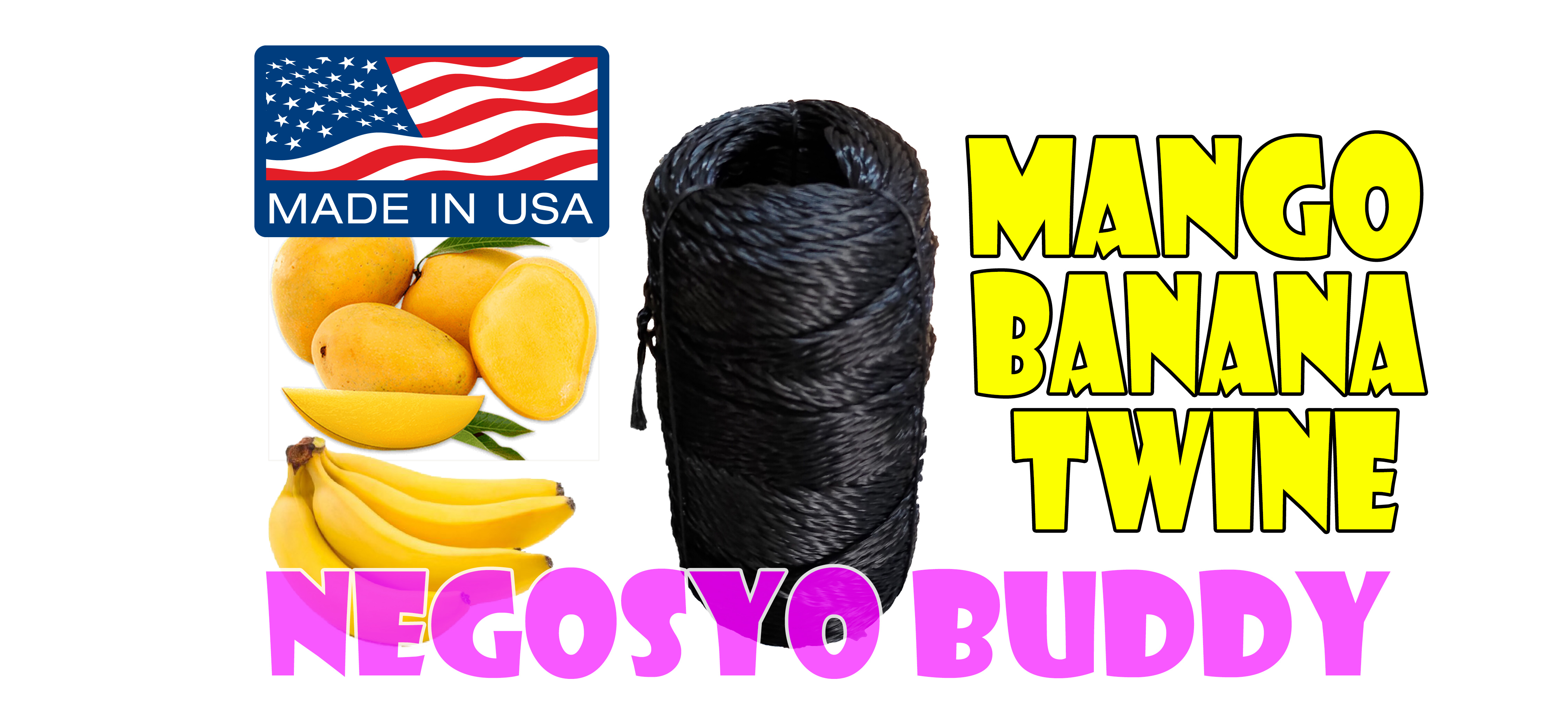 Banana Mango Twine Made in USA 2 PLY (per Roll) Trellis / Leteng ...