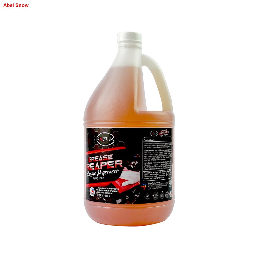 Kazuki 1 Gallon Engine Cleaner, Brightener & Water Soluble Degreaser ...