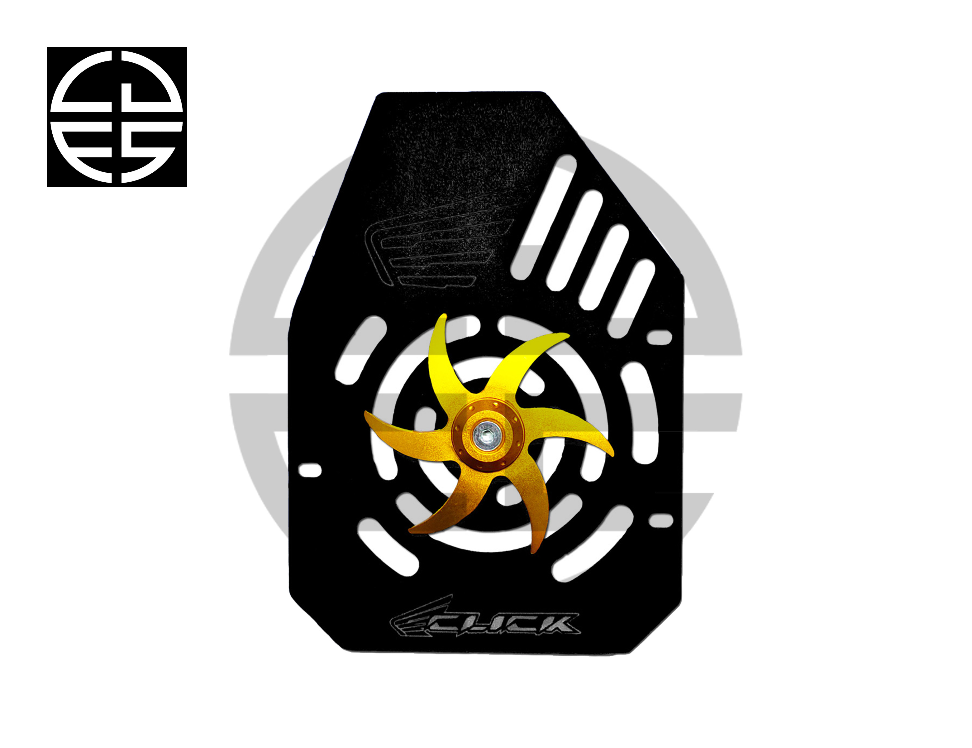 Motorcycle Radiator Cover for Honda Click 125 & 150 V1 V2 Spinner ...