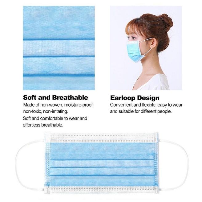 Face Mask 3ply 50pcs | Lazada PH
