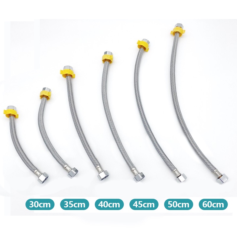 1pcs faucet hose Stainless heavy duty Flexible hose Angle Valve Hose ...