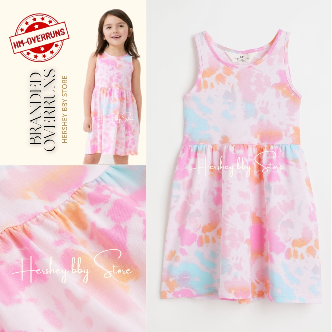 HM Pink/Tie dye Kids Dress Branded and Authentic | Lazada PH