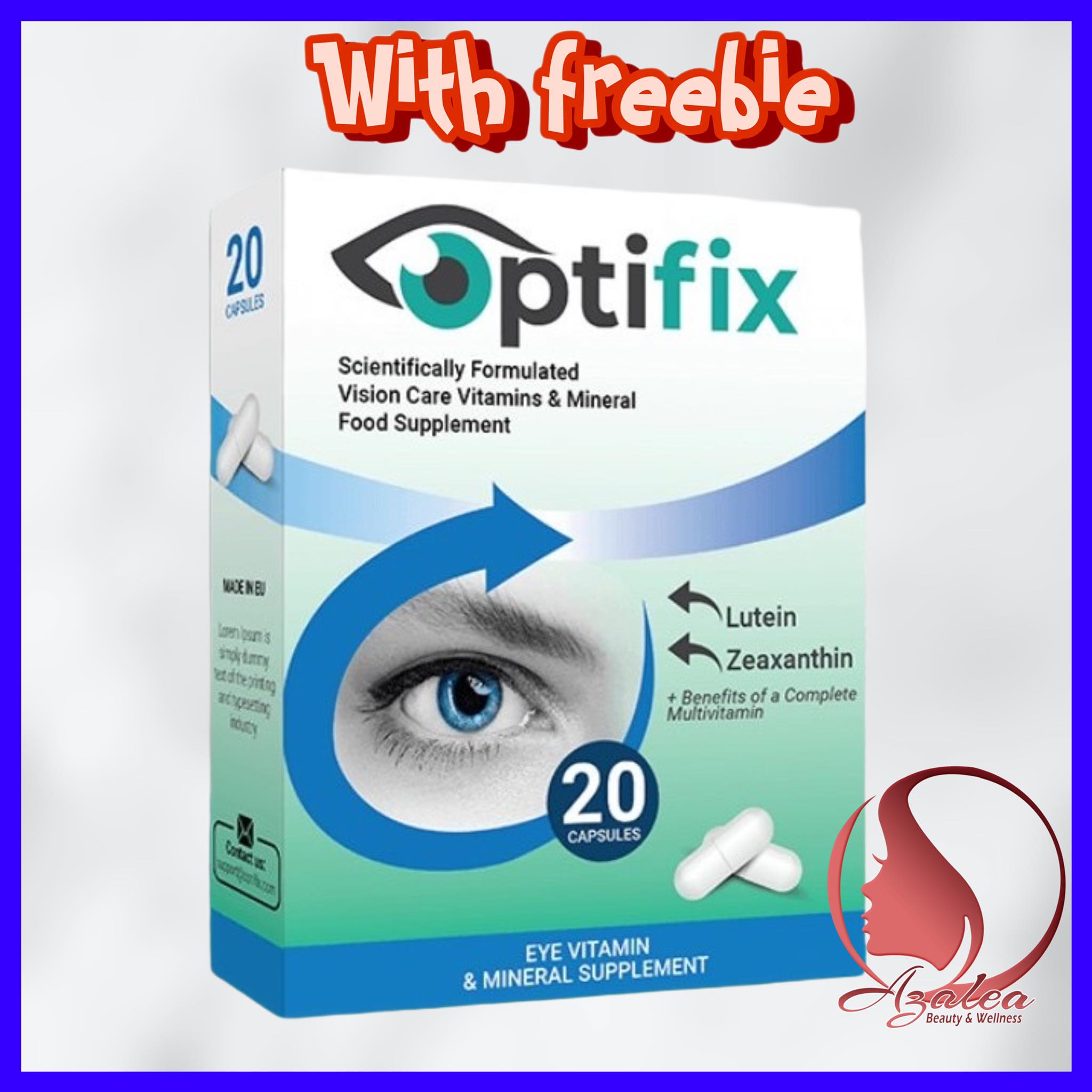 Optifix Eye Vision Care| 20 Capsules Eye Supplement | Lazada PH