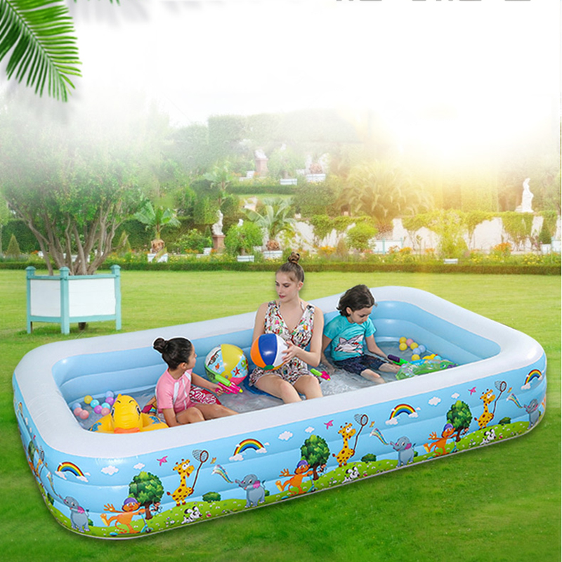 Inflatable Swimming Portable Pool For Kids Family Large Swimming pool ...