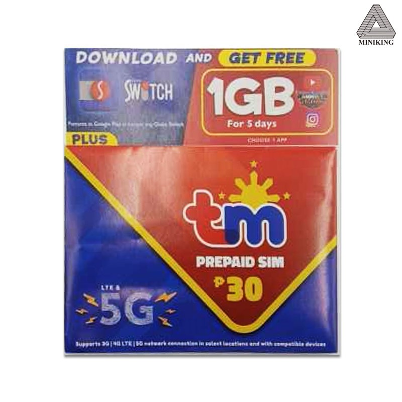 ( MNK.MALL ) SIM CARD LTE 5G UNIVERSAL Globe / TNT / Smart / TM ...