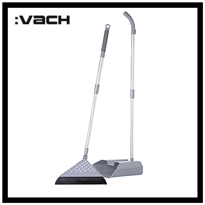 VACH Clean Master Magic Vacuum Cleaner Set of 2 (Broom + Dustpan ...