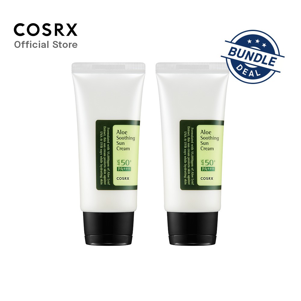 [COSRX OFFICIAL/BUNDLE] COSRX Aloe Soothing Sunscreen SPF 50 PA ...