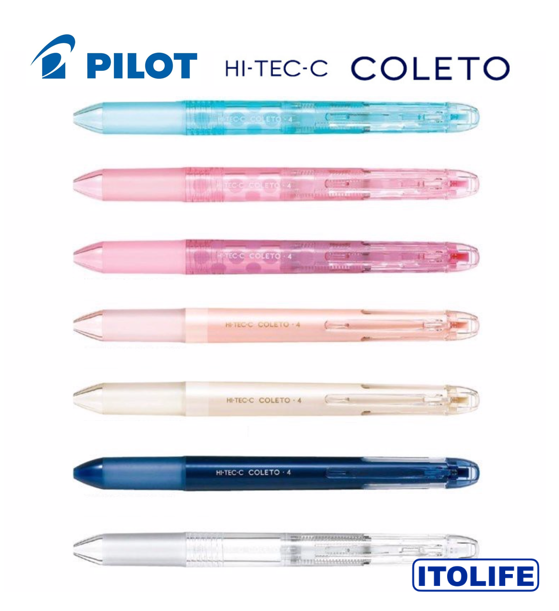 Pilot Hi-Tec-C Coleto PLHKC20- 4 Slot Barrel (NEW) | Lazada PH