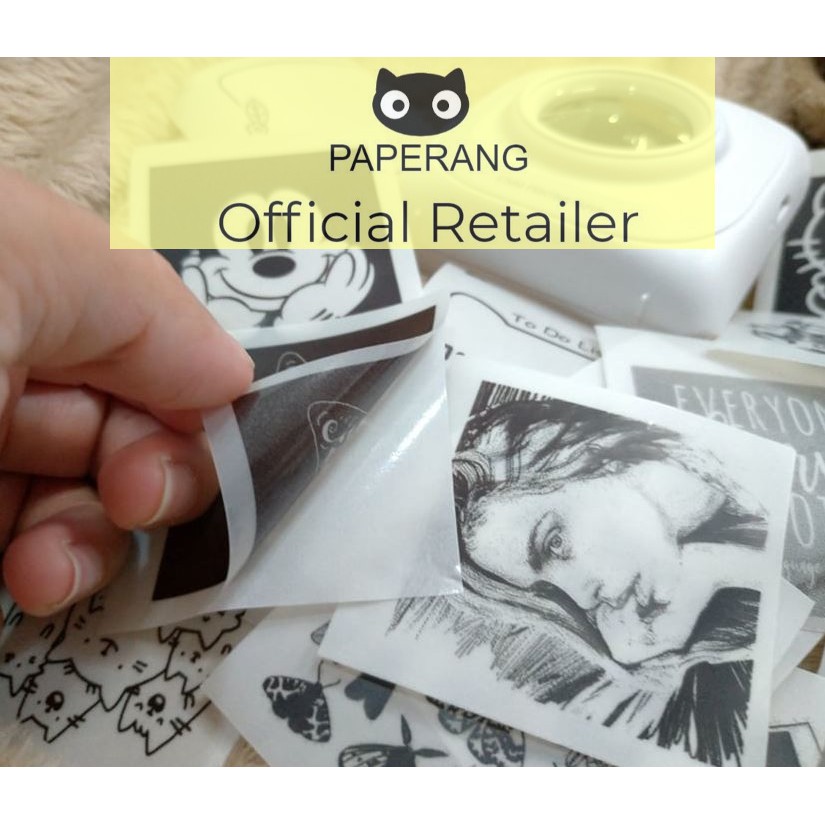 Waterproof Translucent Thermal Sticker for Paperang P1/P1S only 20 Year ...