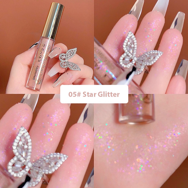 Bright Stars Liquid Eye Shadow Diamond Sparkling Damp Shiny Silkworm ...