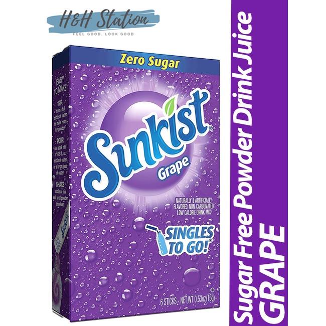 Abuud Zero Sugar / Sugar Free Powder Drink Juice Drink Sunkist Soda 1 ...