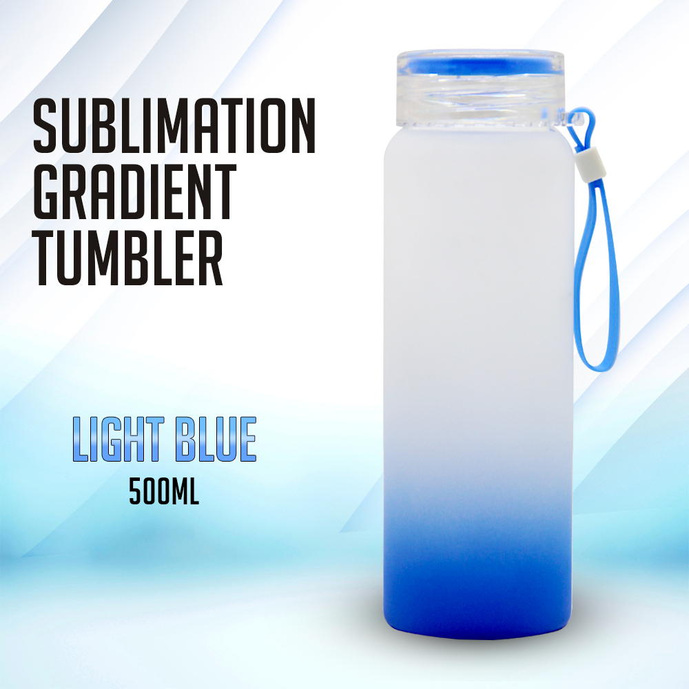 Magic photo 500ml Sublimation Printable Gradient Glass Bottle | Lazada PH