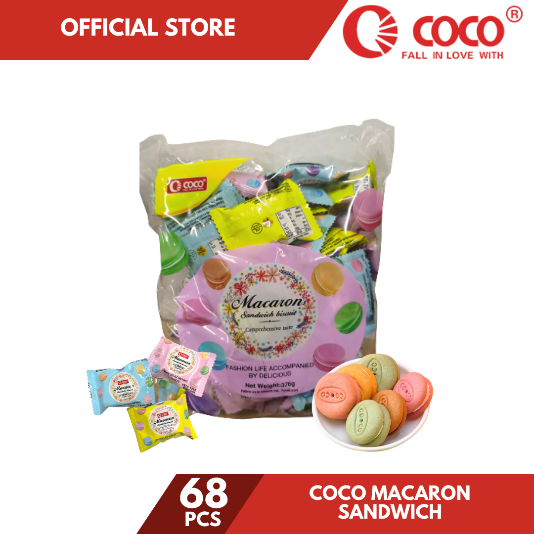 COCO Macaron Sandwich Cookies 376g | Lazada PH